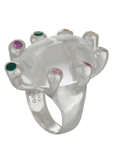 Super Diva Ring - Crystal Multi – Mondo Mondo