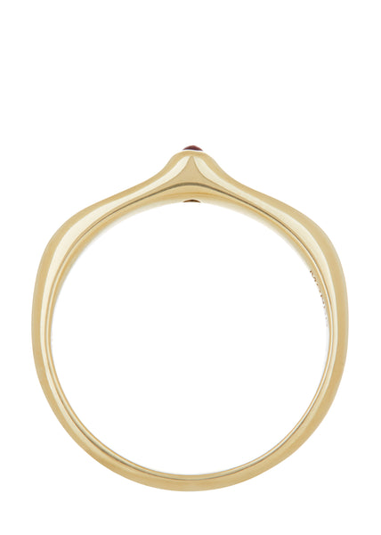 Archive Dulce Ring in Gold - Ruby – Mondo Mondo