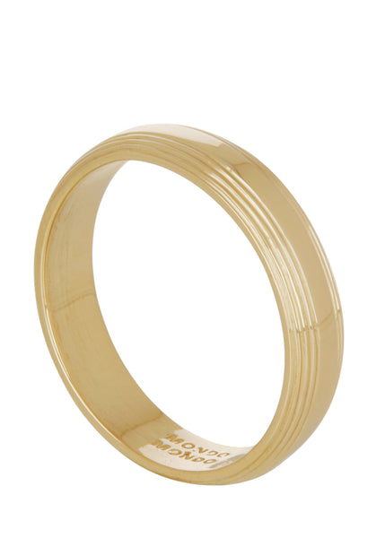 Column Band 4.5mm in 14k – Mondo Mondo